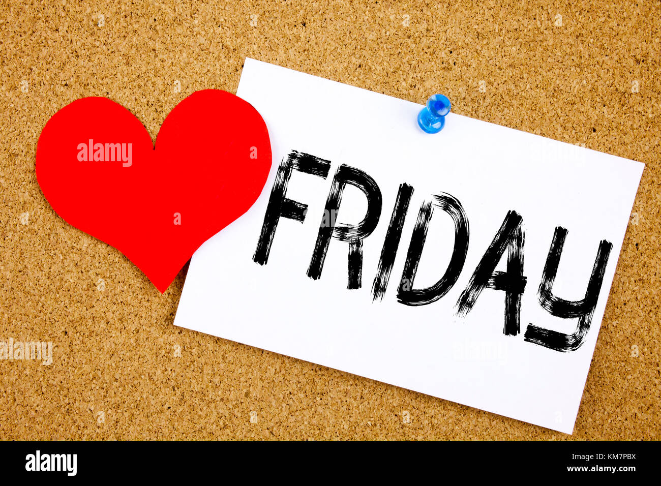 Conceptual hand writing text caption inspiration showing Friday concept ...