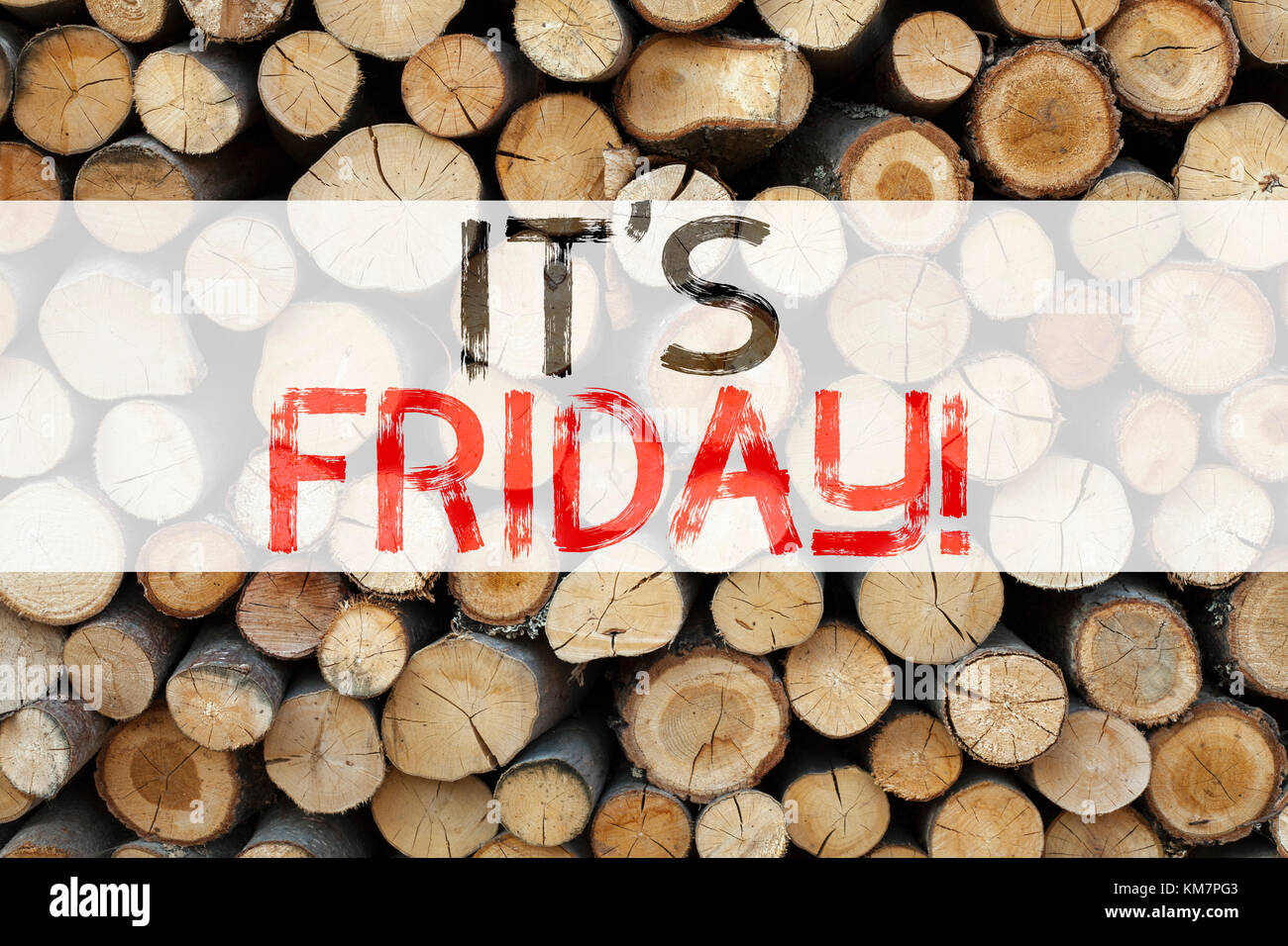 Conceptual announcement text caption inspiration showing Friday ...