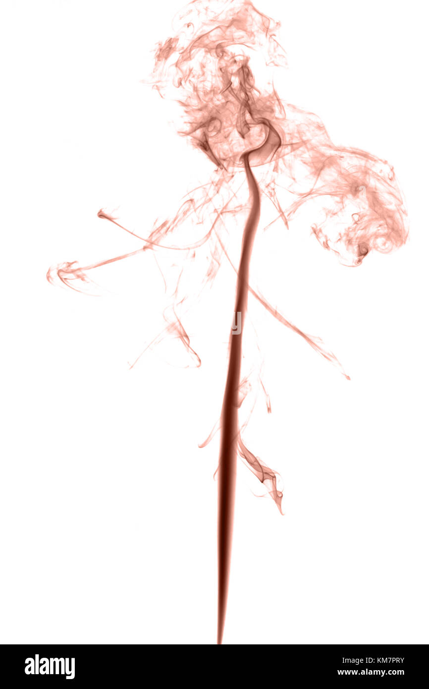 Abstract colored smoke on a light background Stock Photo - Alamy