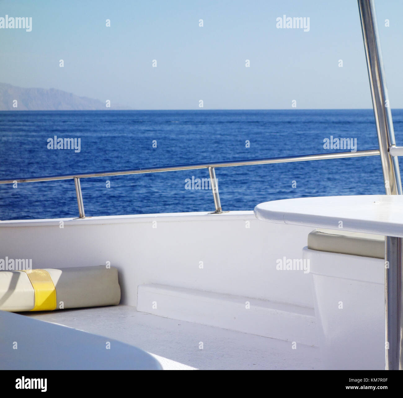view from yacht Stock Photo - Alamy