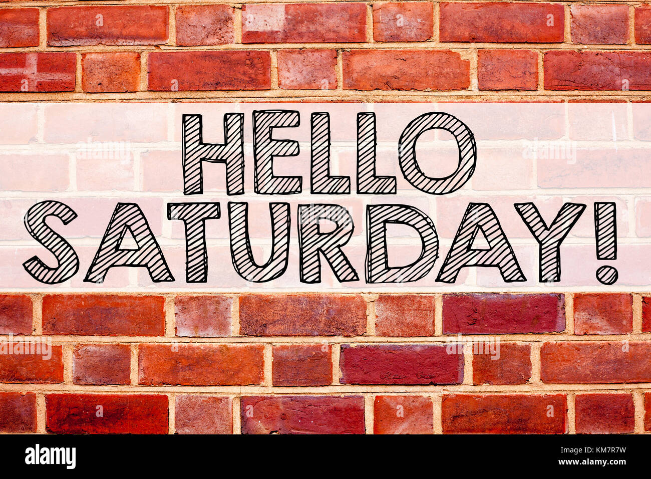 Conceptual announcement text caption inspiration showing Saturday ...