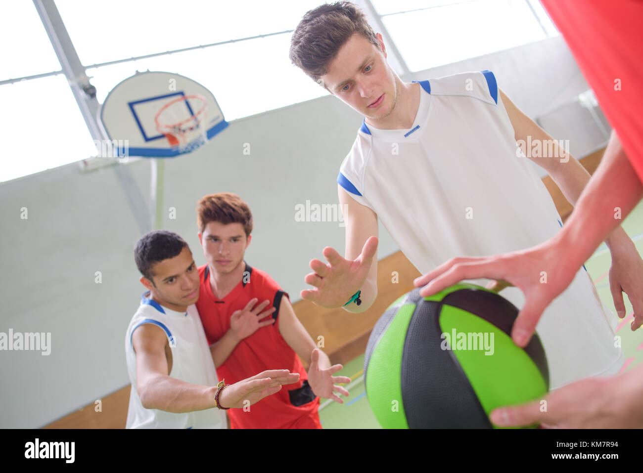 Game of basketball Stock Photo - Alamy