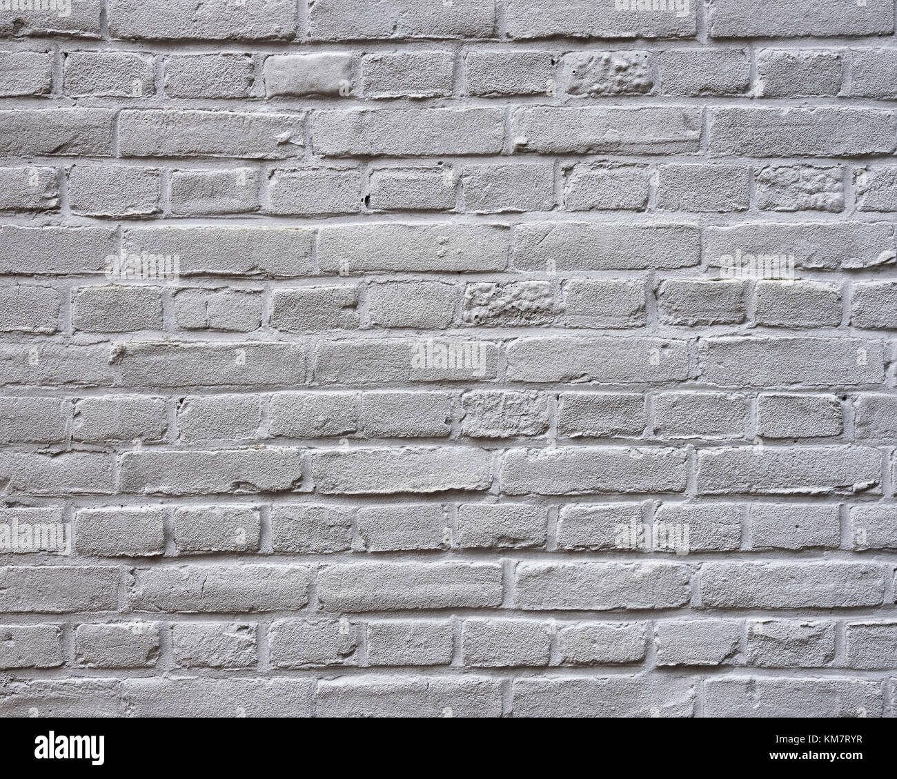 grey painted horizontal part of brick wall Stock Photo - Alamy