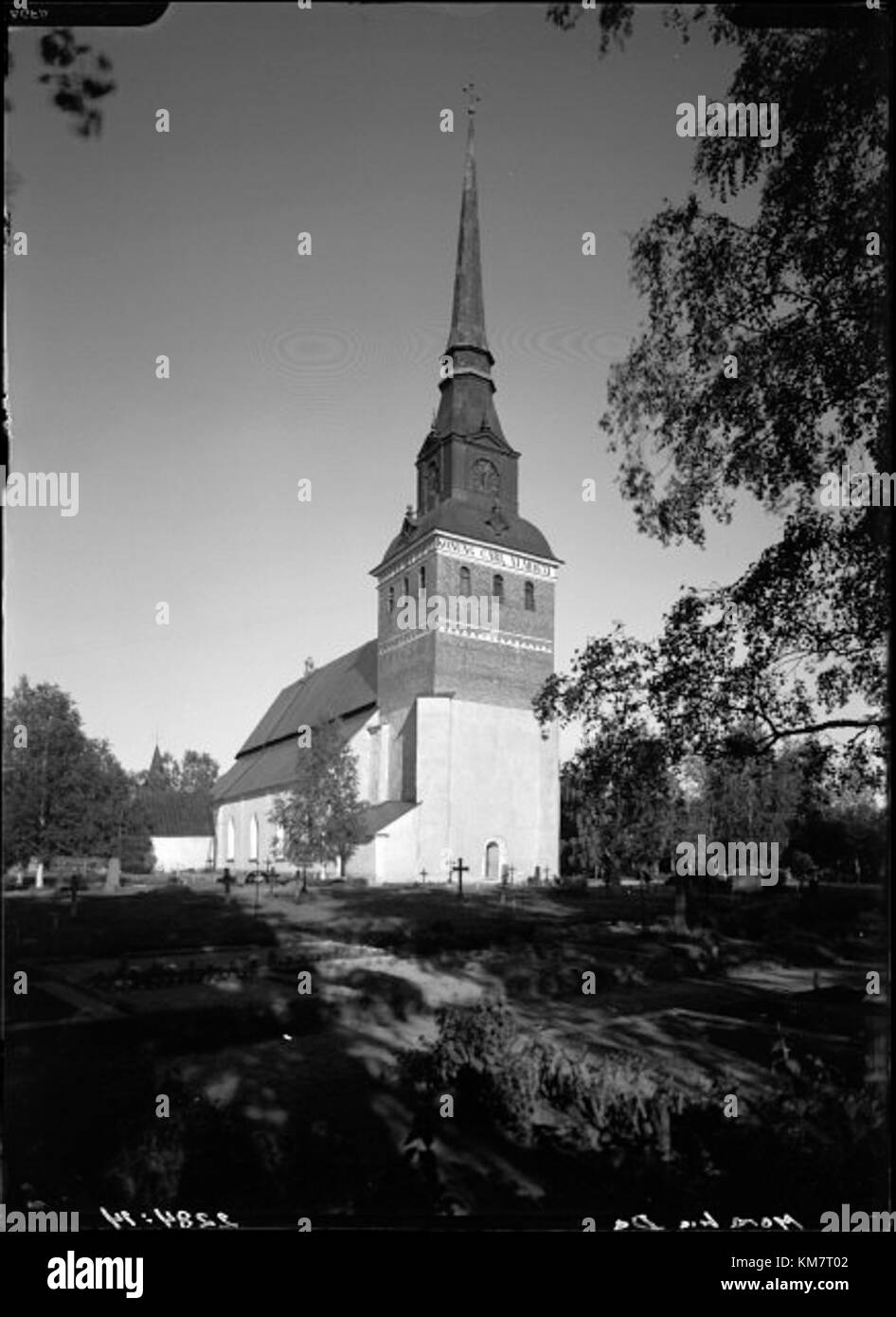 Mora kyrka KMB 16000200013856 Stock Photo - Alamy