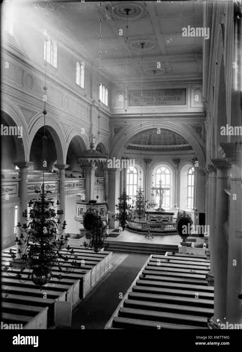 Njurunda Church, listed by the Swedish National Heritage Board (KMB ...