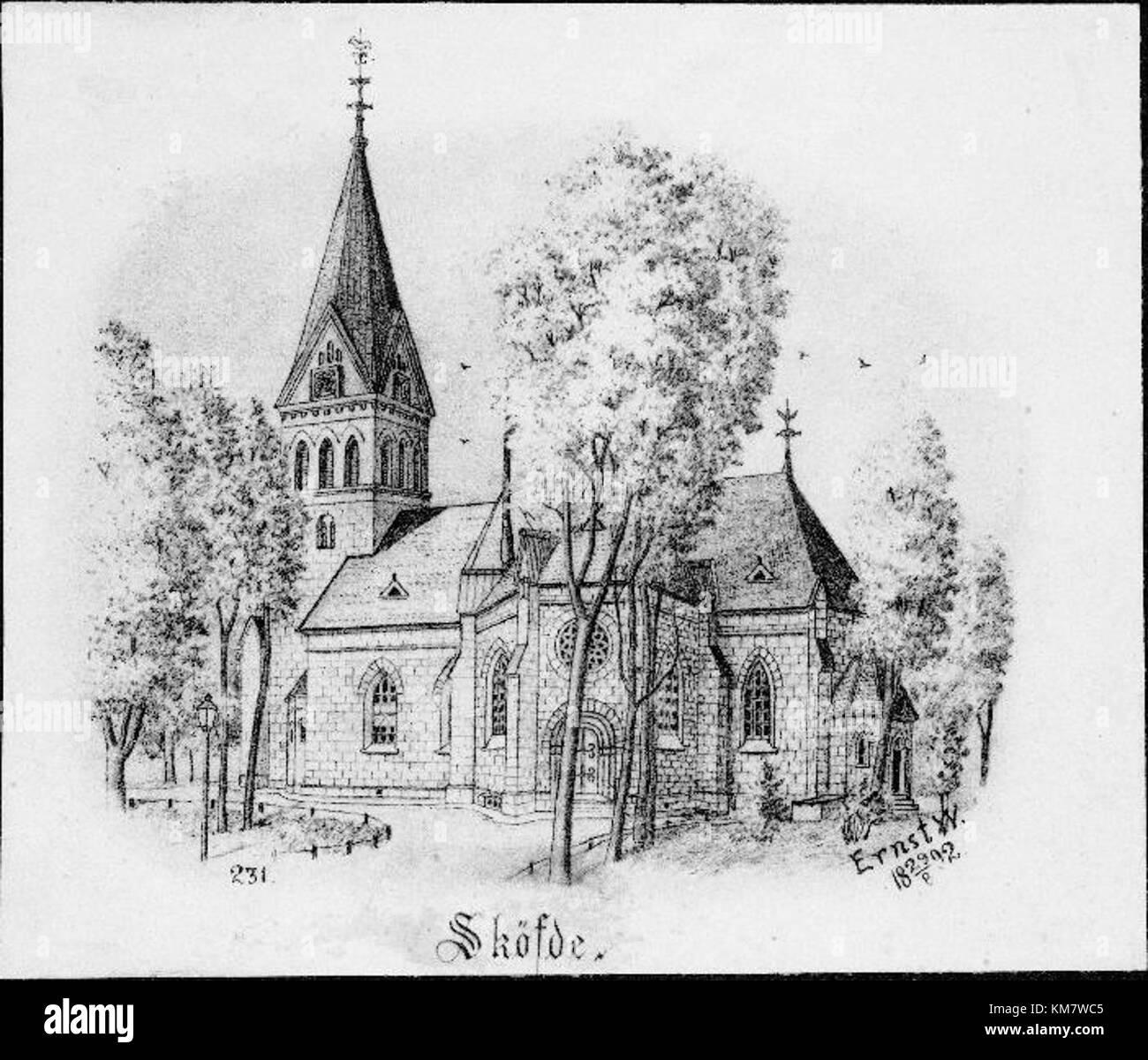 Sankta Helena Church, located in Sweden, is a 12th-century stone church ...