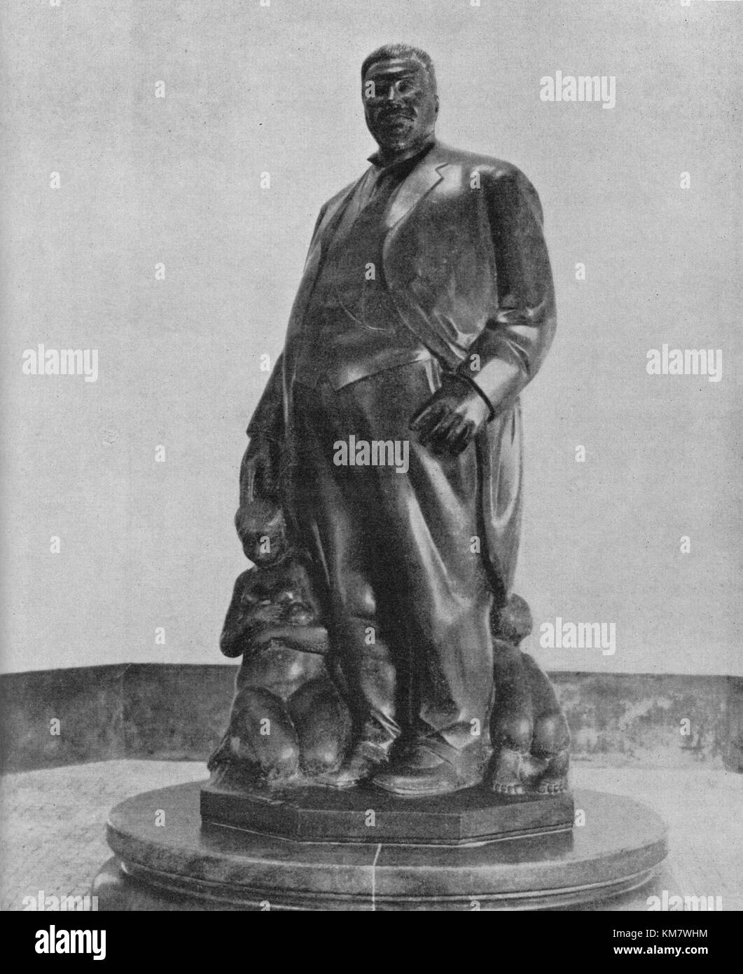 Mads Rasmussen is the subject of a statue, likely commemorating a ...