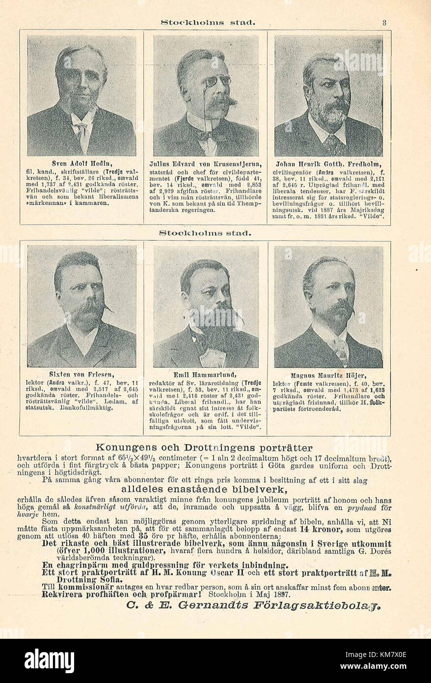 This document, from the 1897 Swedish Parliament (Riksdagen), provides ...
