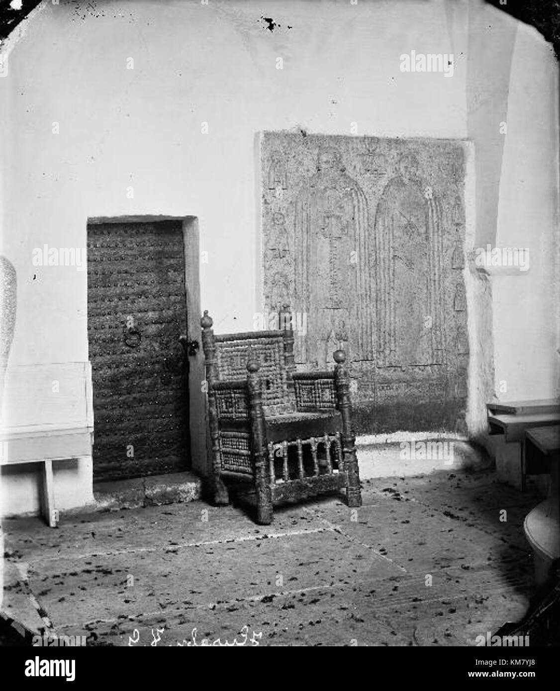 Husaby Church, located in Västra Götaland County, Sweden, is a historic ...