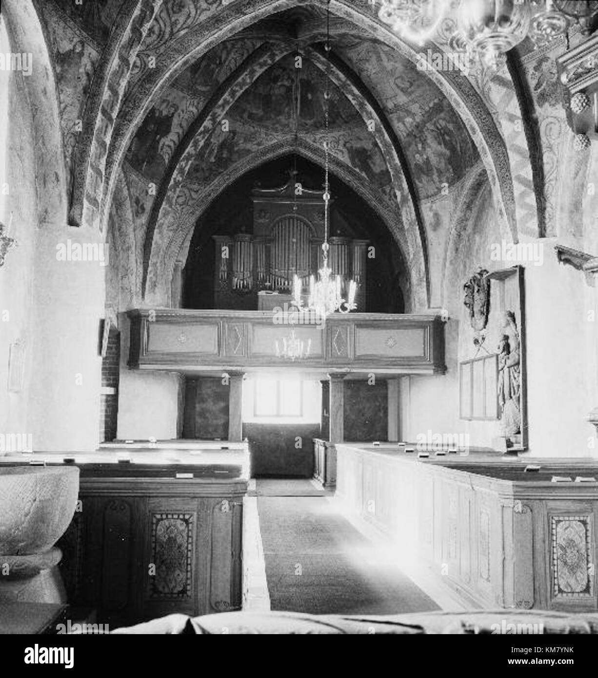 A photograph of Lagga Church in Sweden, listed by the Swedish National ...
