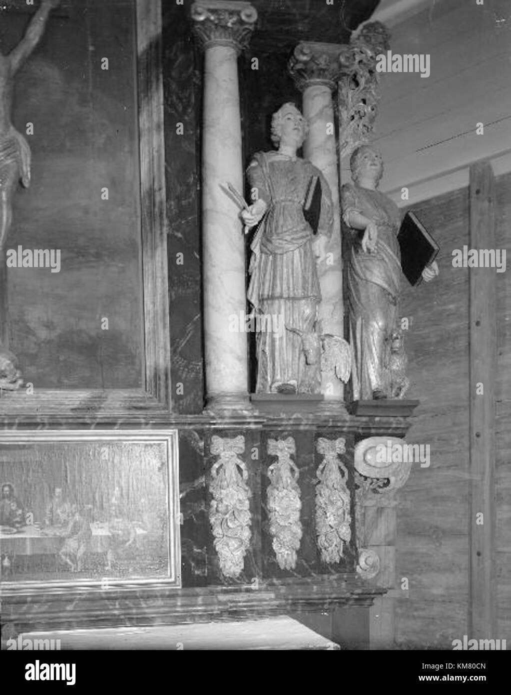 Nyeds kyrka KMB 16000200147126 Stock Photo - Alamy