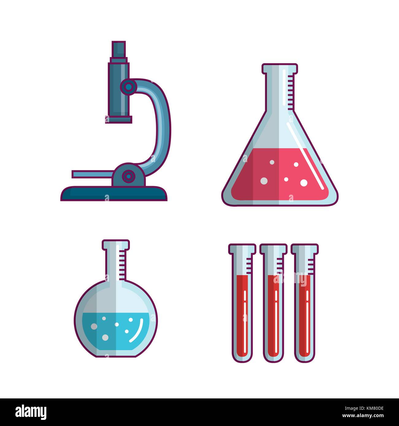 chemistry science poster icon vector illustration design Stock Vector ...