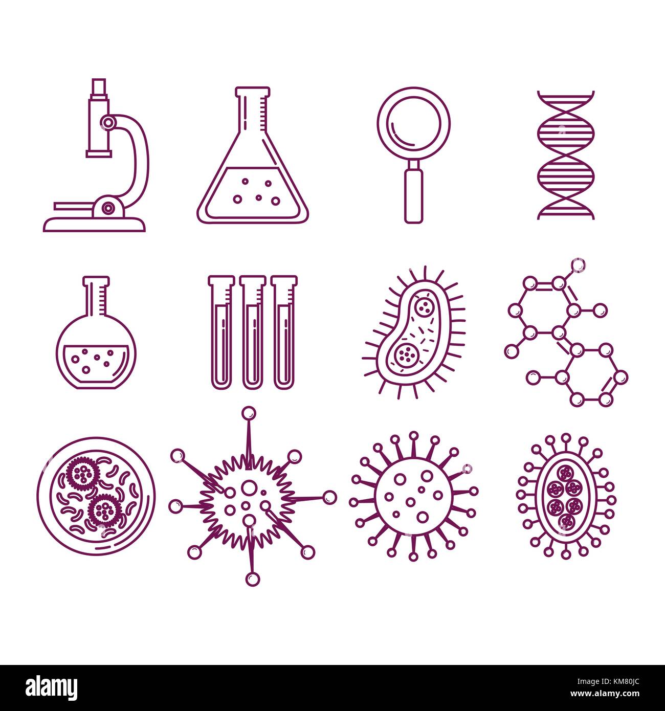 chemistry science poster icon vector illustration design Stock Vector ...