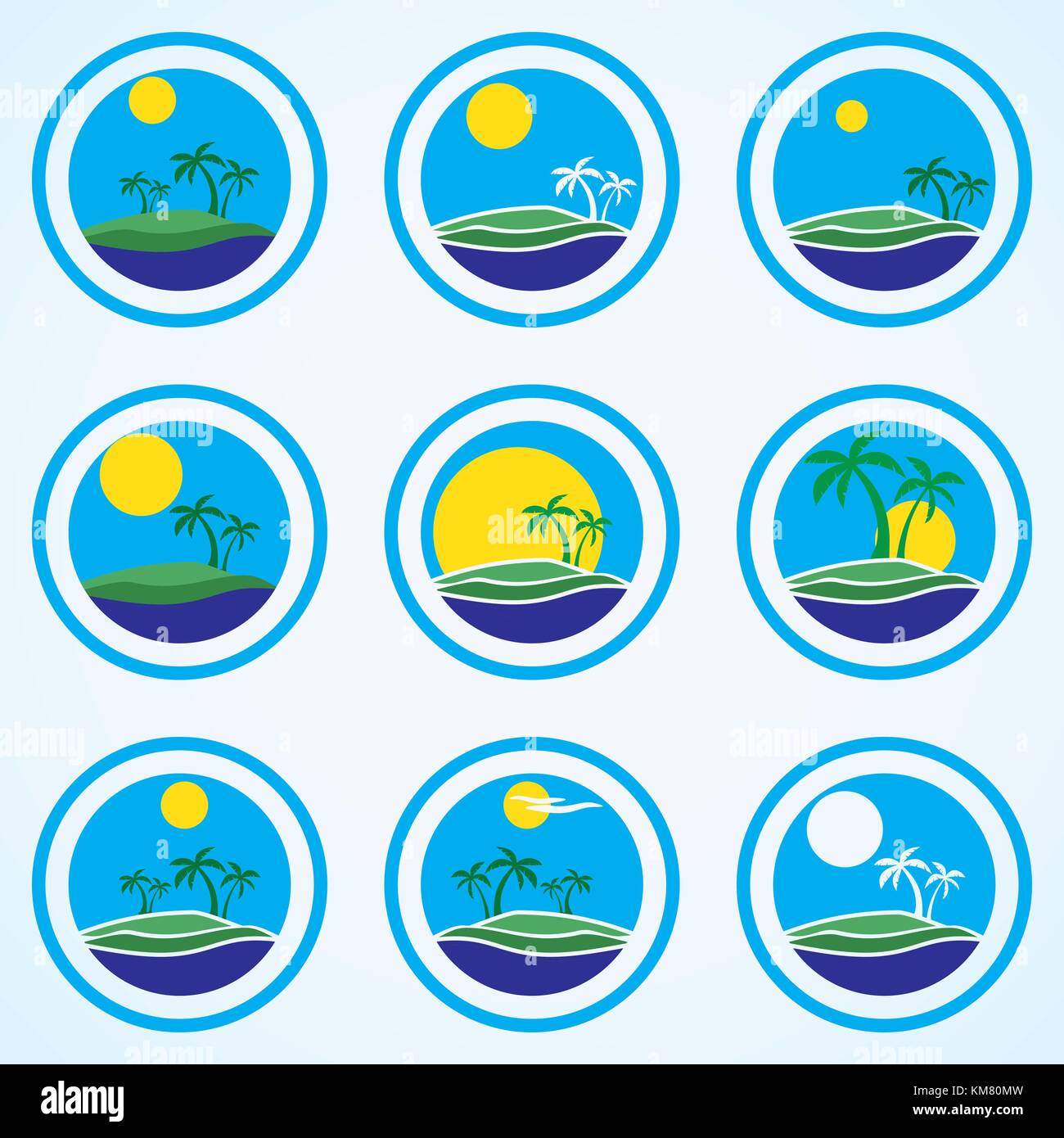 Southern resort Stock Vector Images - Alamy