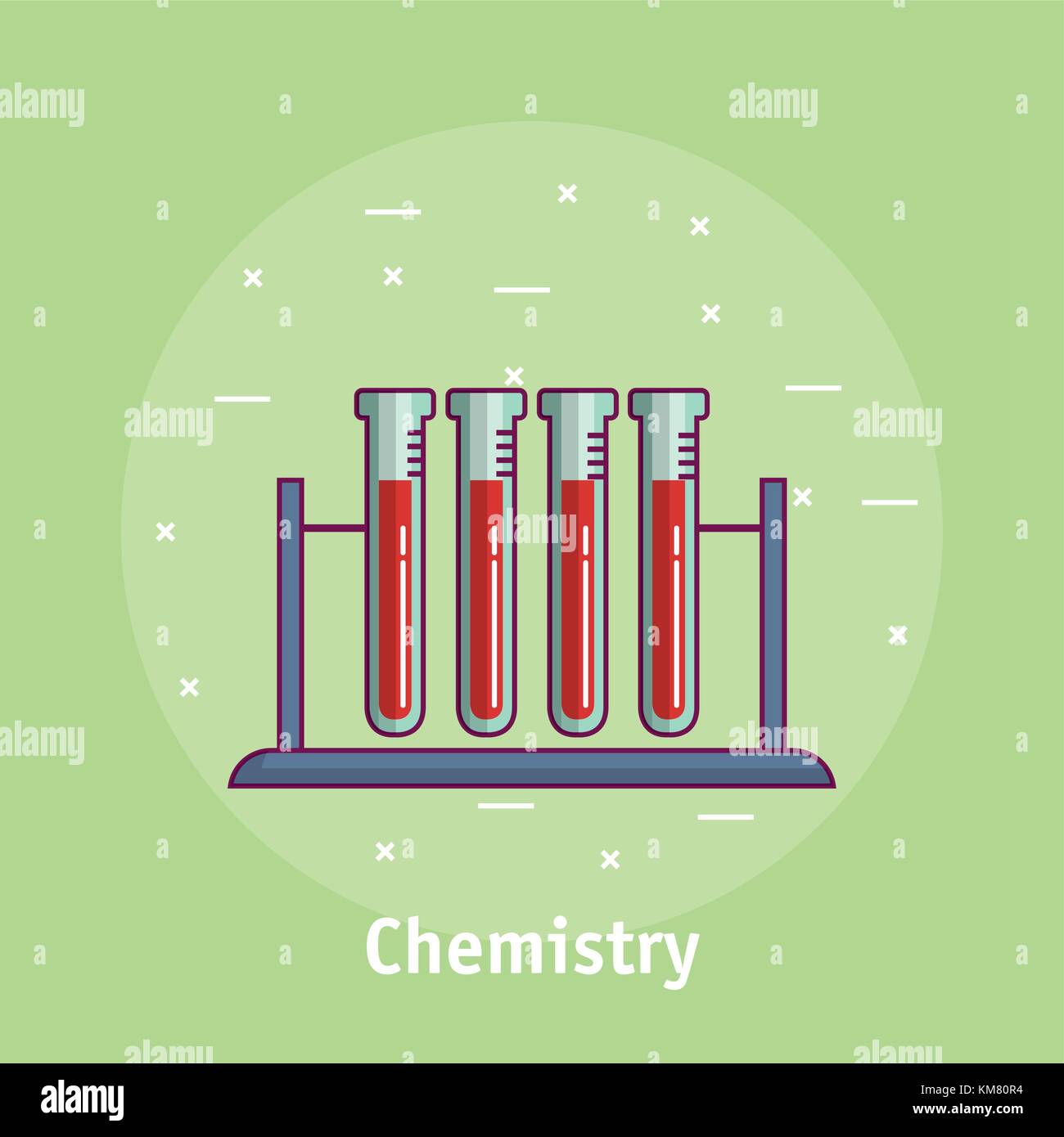 chemistry science poster icon vector illustration design Stock Vector ...