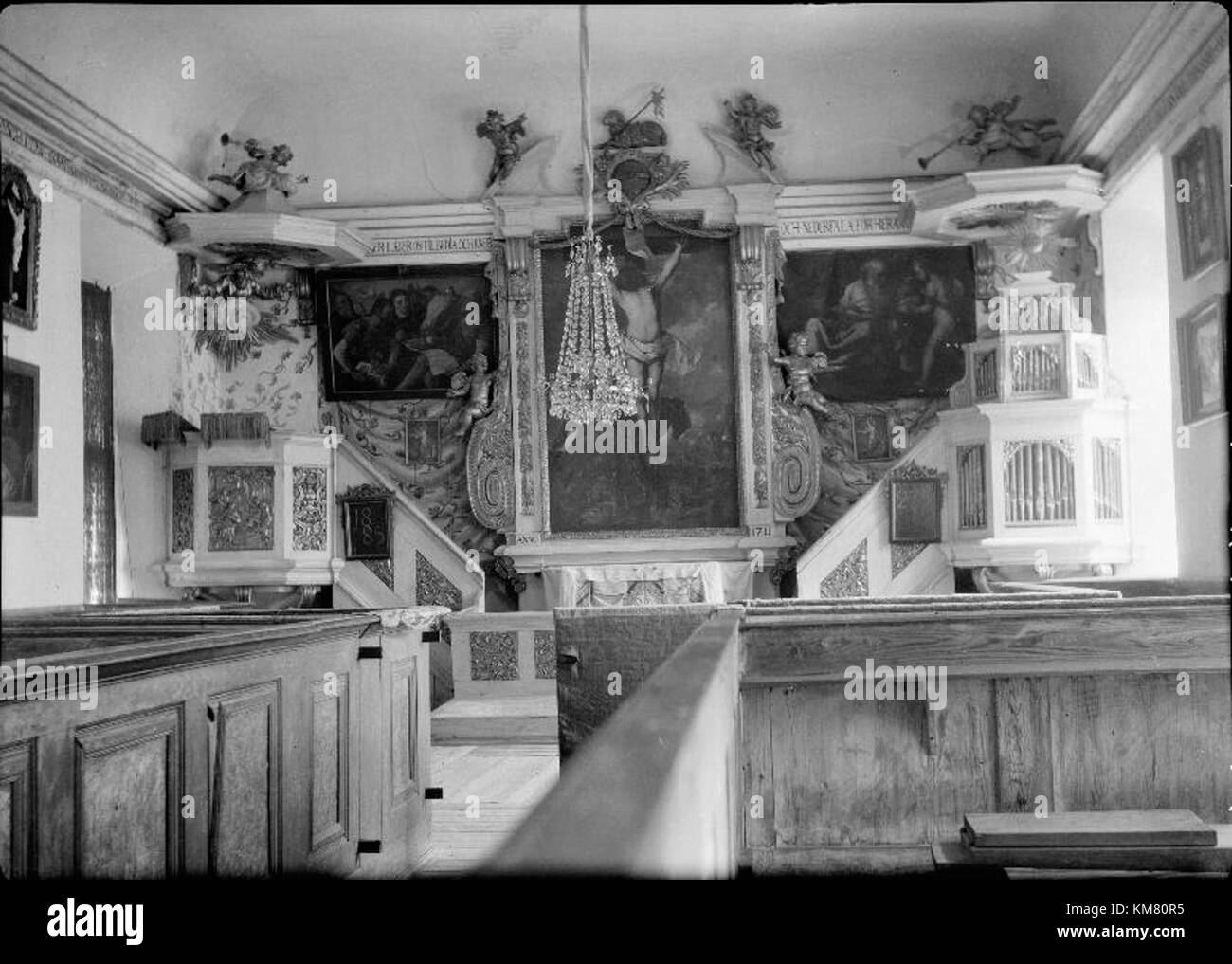 Salsta Slottskapell, located in Lena, Sweden, is a chapel built in the ...