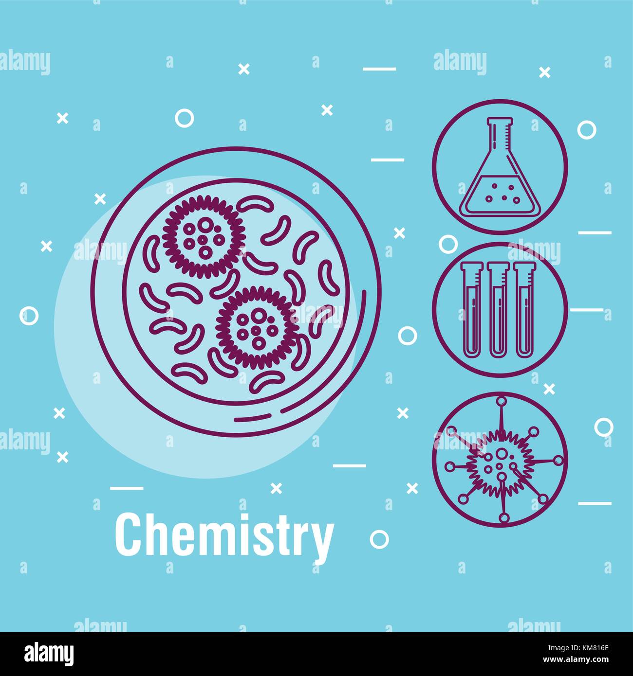 chemistry science poster icon Stock Vector Image & Art - Alamy