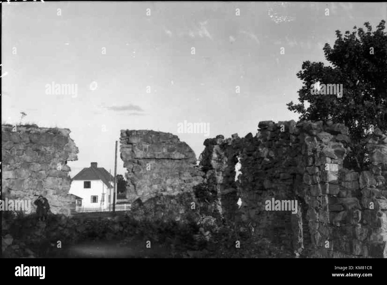 The Njurunda Church Ruins, located in Sundsvall, Sweden, are the ...