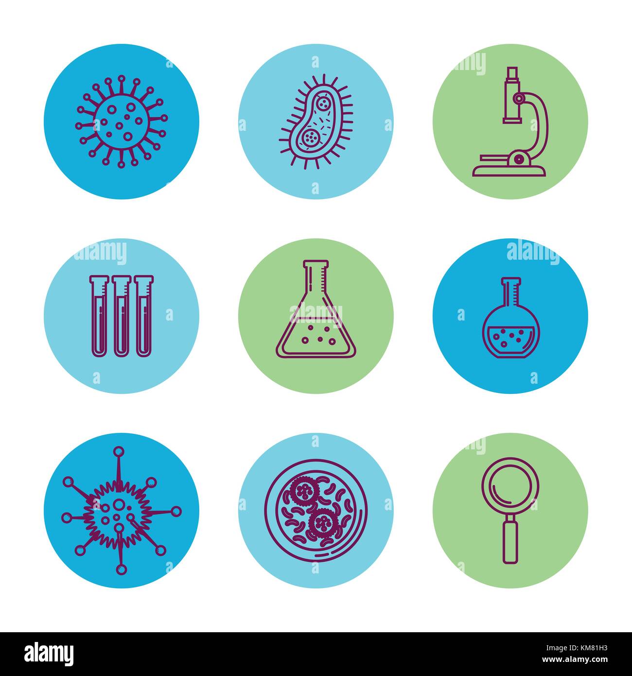 chemistry science poster icon Stock Vector Image & Art - Alamy