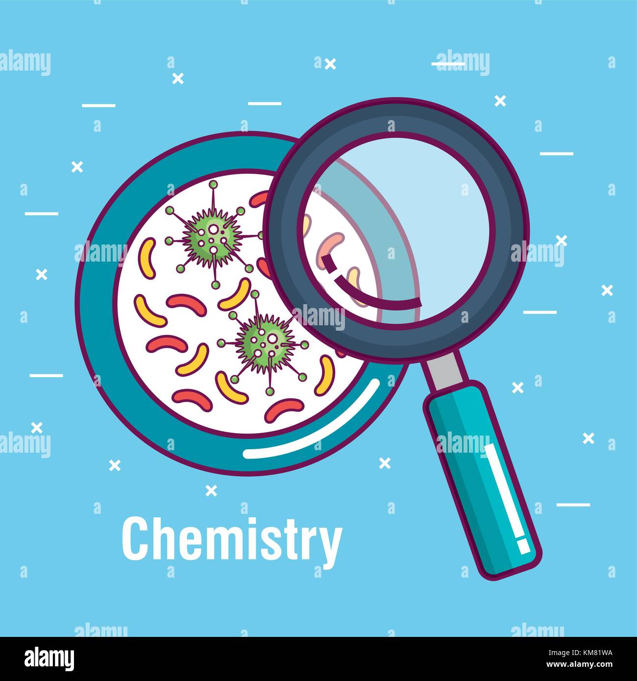 chemistry science poster icon Stock Vector Image & Art - Alamy