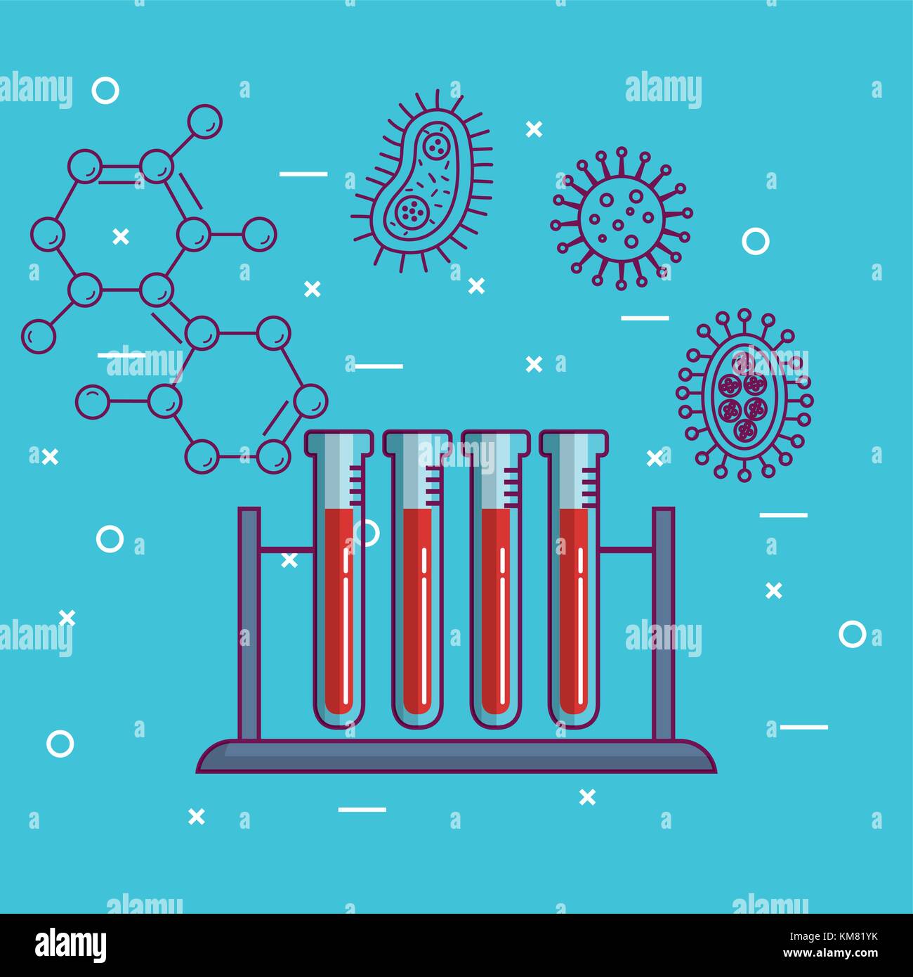 chemistry science poster icon Stock Vector Image & Art - Alamy