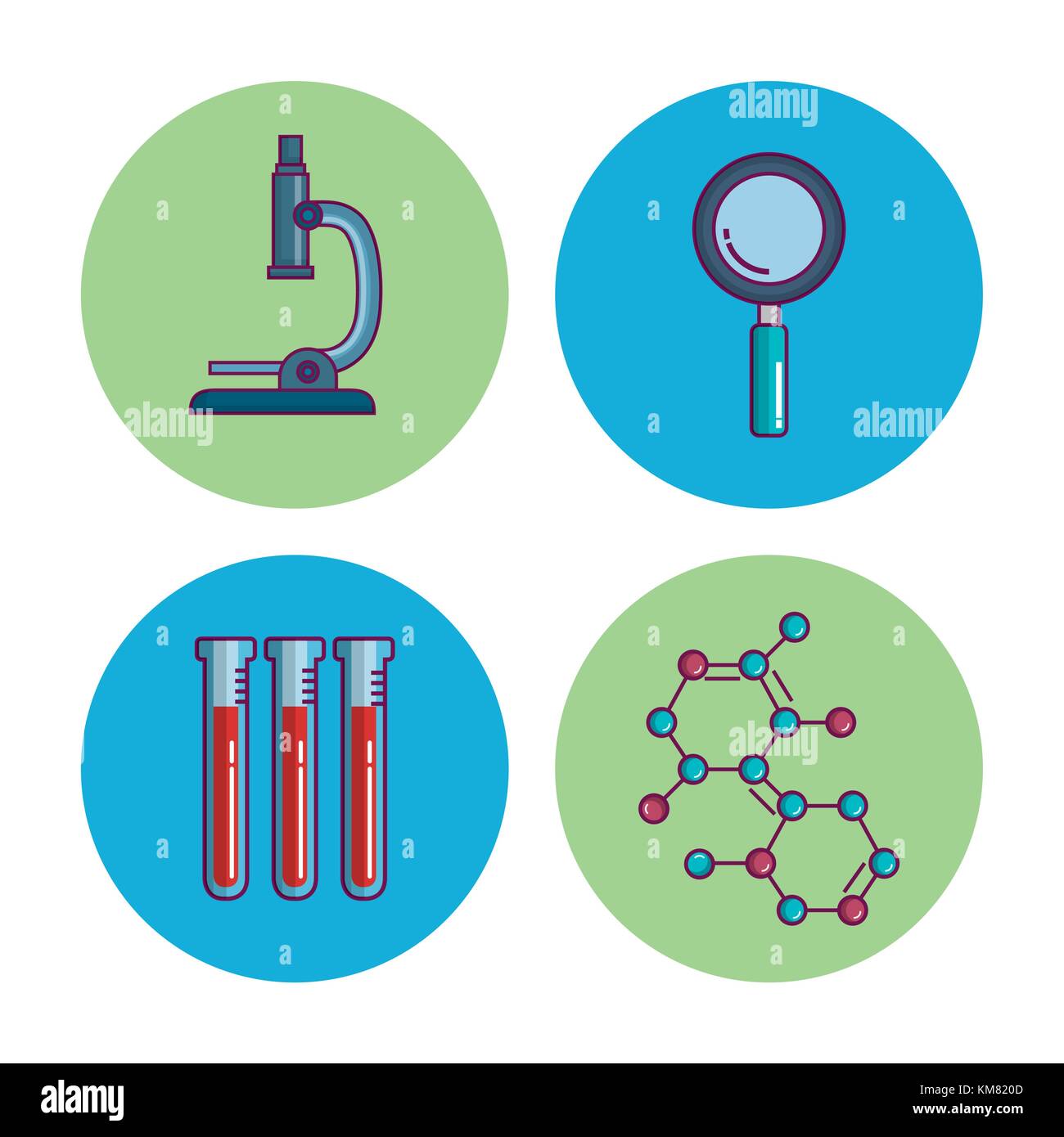 chemistry science poster icon Stock Vector Image & Art - Alamy
