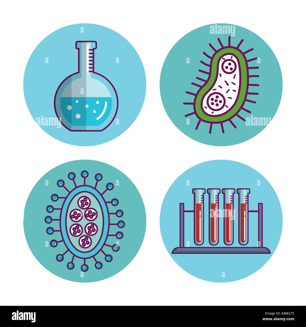 chemistry science poster icon Stock Vector Image & Art - Alamy
