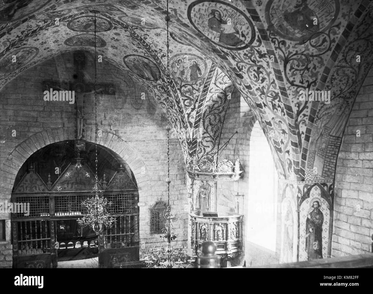 Husaby Kyrka, located in Sweden, is an ancient church with significant ...