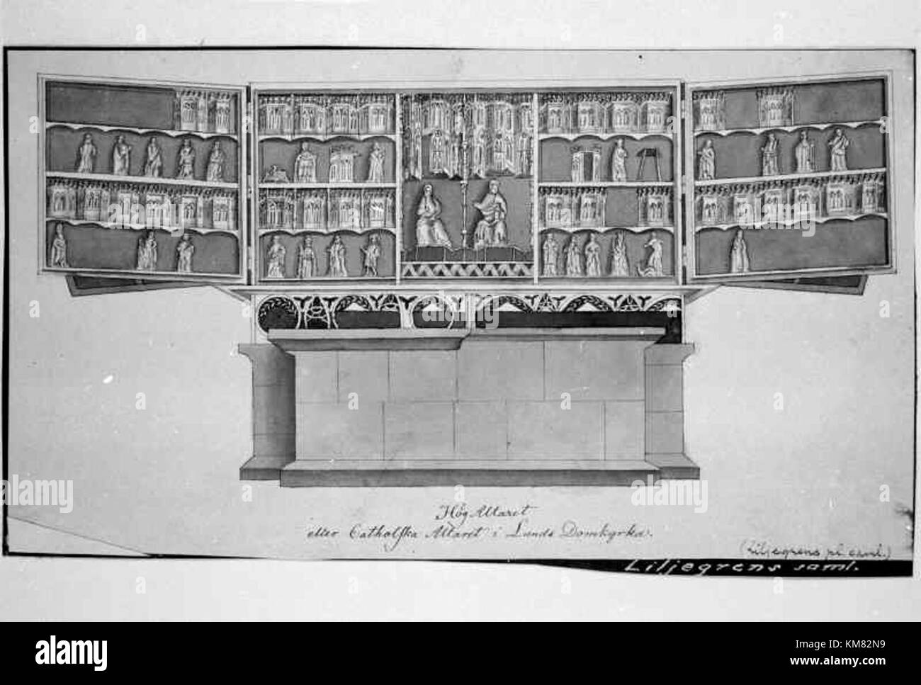 Lunds Domkyrka, or Lund Cathedral, is an iconic religious building in ...