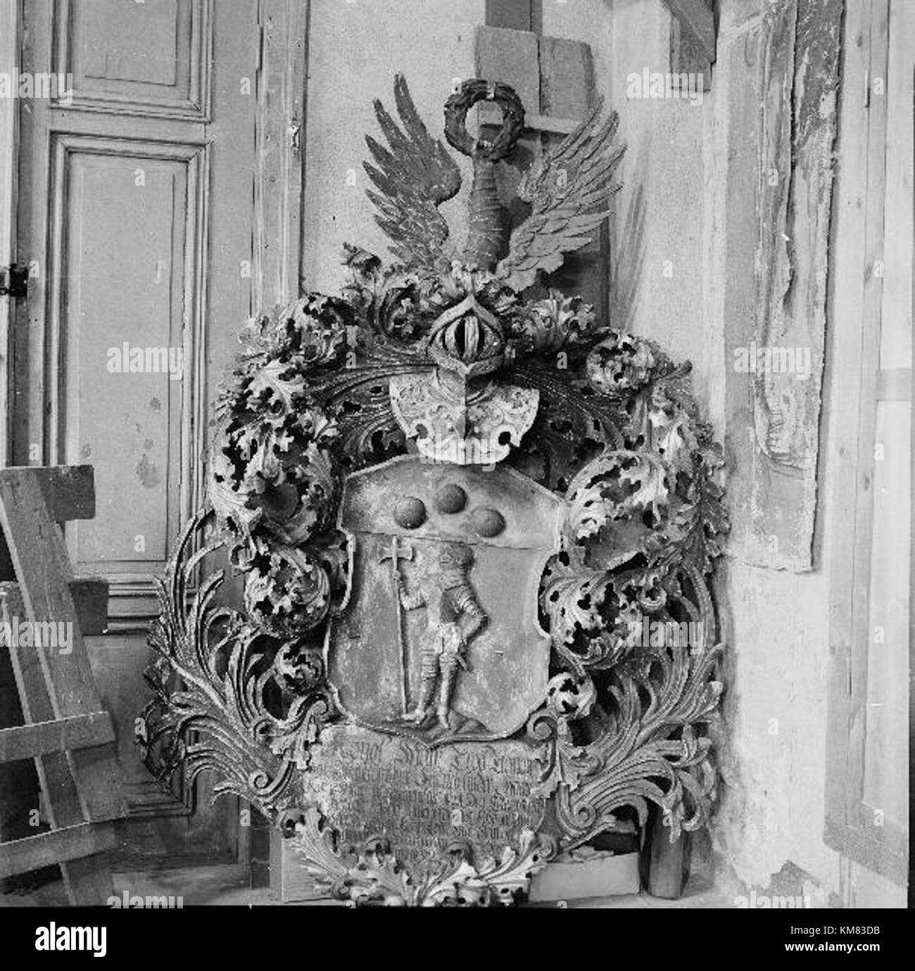 Knivsta Kyrka, a historic church in Sweden, is documented in the KMB ...