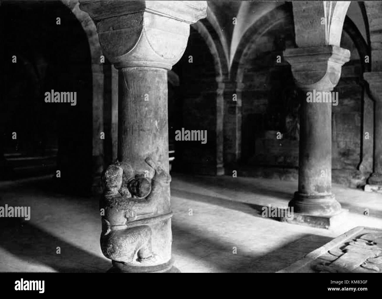 Lunds Domkyrka, located in Lund, Sweden, is a prominent cathedral known ...