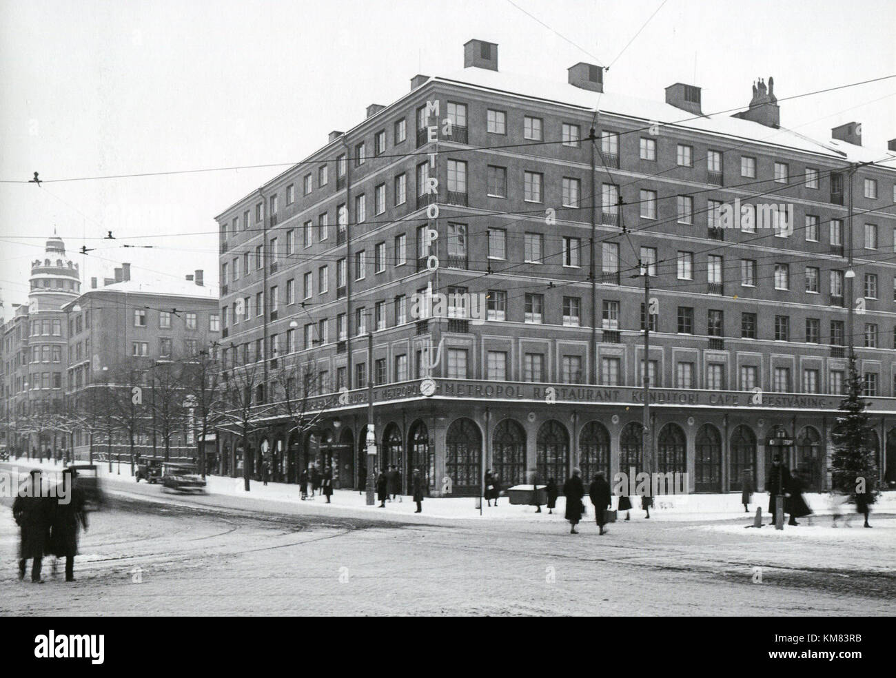 Metropolpalatset, a historic building in 1930, showcases early 20th ...
