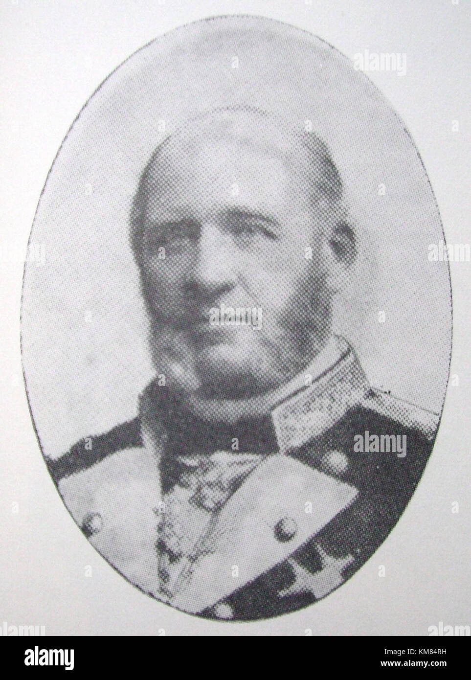 Portrait of Otto Lagerberg (1827–1907), a Swedish naval officer known ...