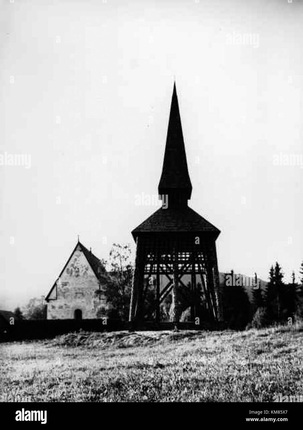 Lidens Gamla Kyrka, located in Sweden, is a historic church with ...