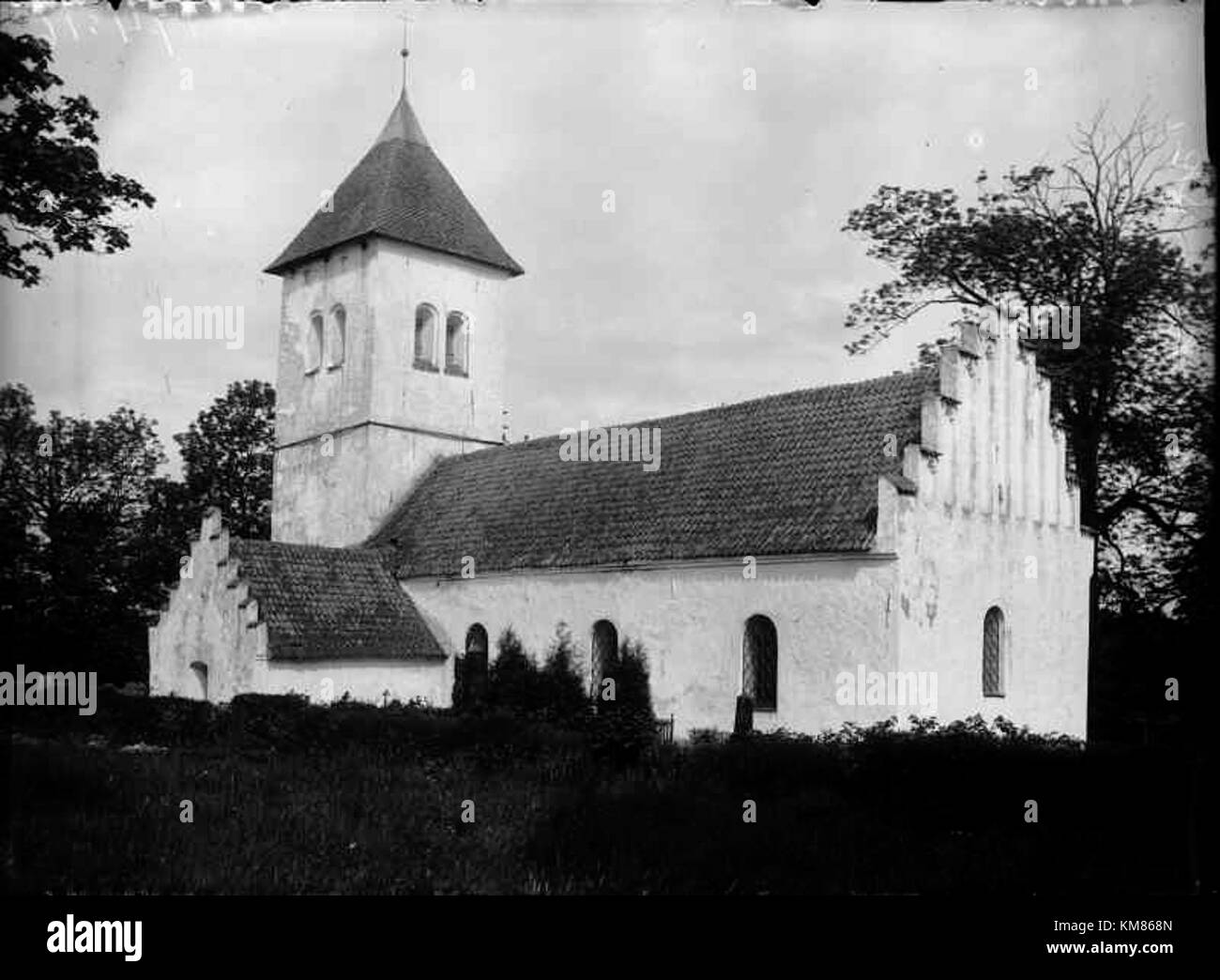 Skarhults Church in Sweden is a medieval church known for its ...