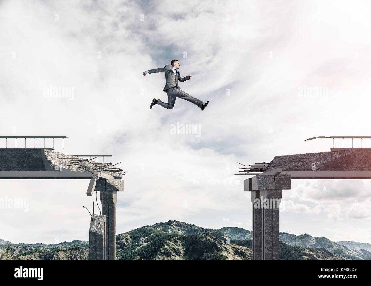 Problems and difficulties overcoming concept Stock Photo - Alamy