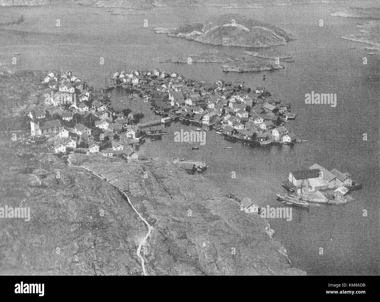 Gullholmen is a small island located off the coast of Sweden. It is ...