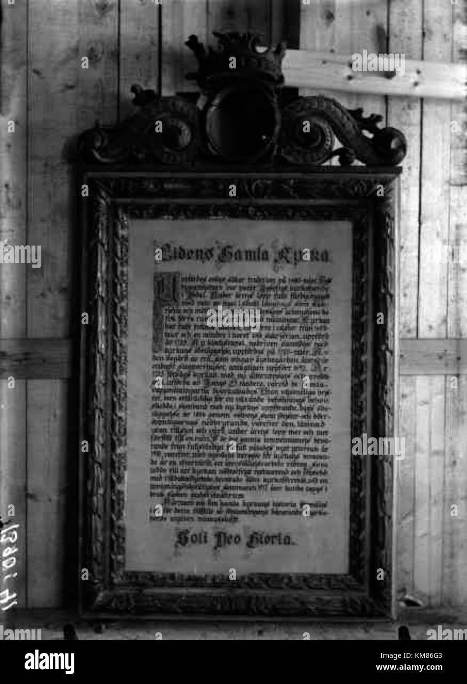 Lidens gamla kyrka is an old church in Sweden, known for its historical ...