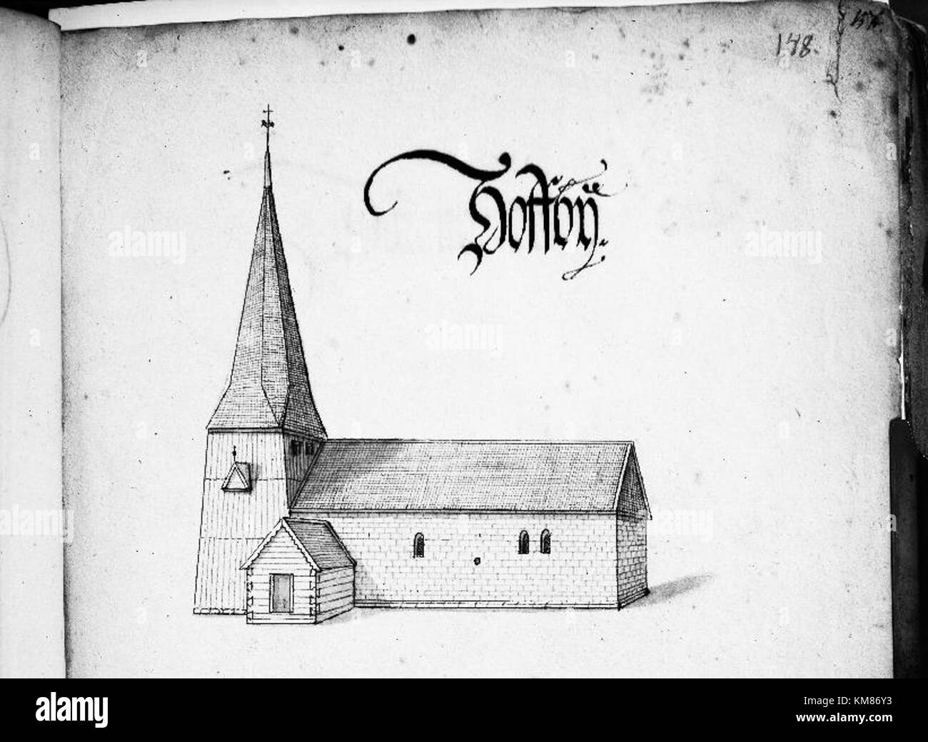 Hovby kyrka is a historical church in Sweden, noted for its ...