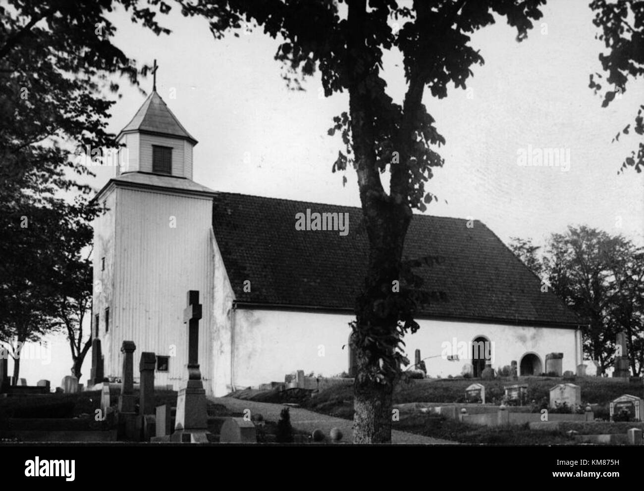 Photograph of Romelanda Church, a historic church situated in Romelanda ...