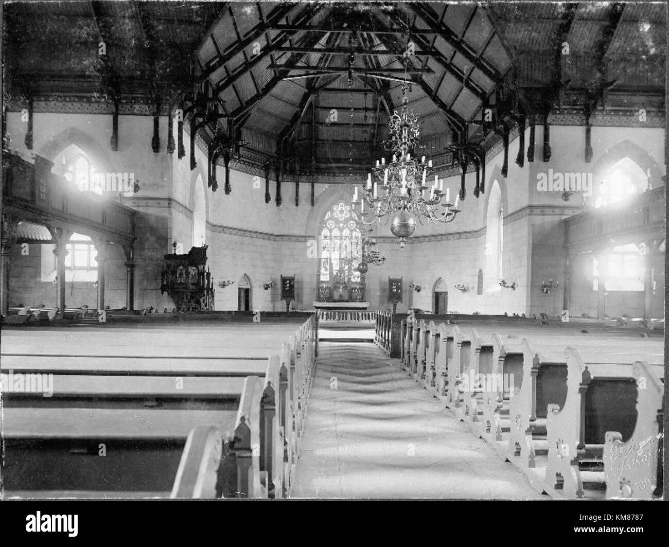 An image of Sankta Helena Church in Sweden, known for its historical ...