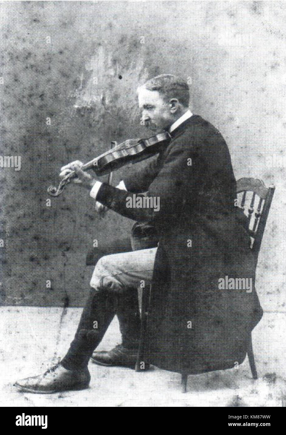 This photograph from 1915 features Hjort Anders Olsson, a notable ...