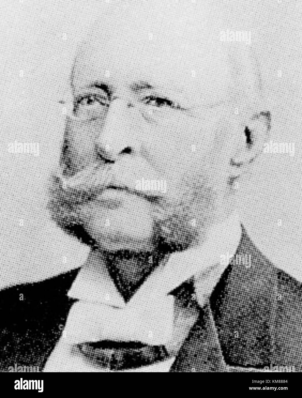 A historical photograph of James Keiller, a notable individual, likely ...