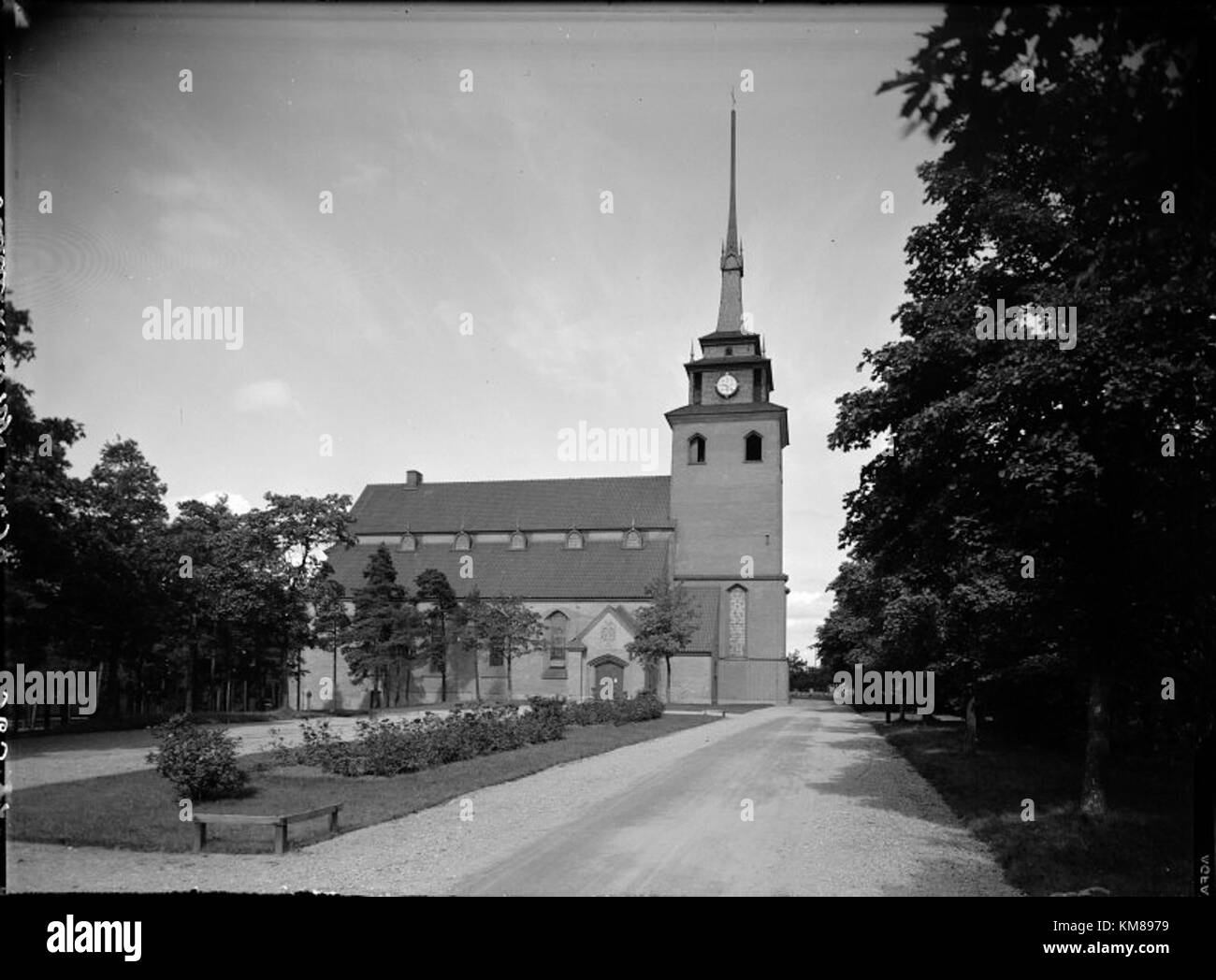 Sandvikens kyrka KMB 16000200032030 Stock Photo - Alamy