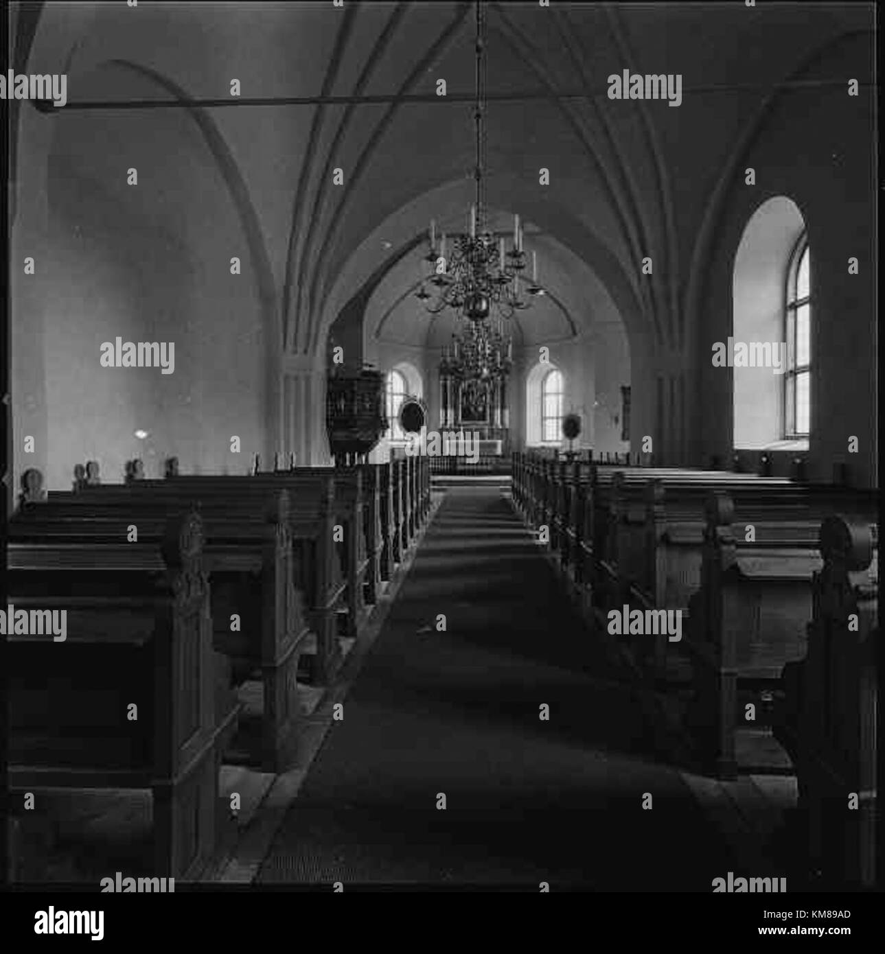 Rinkaby Church, located in Kristianstad Municipality, Sweden, is a ...