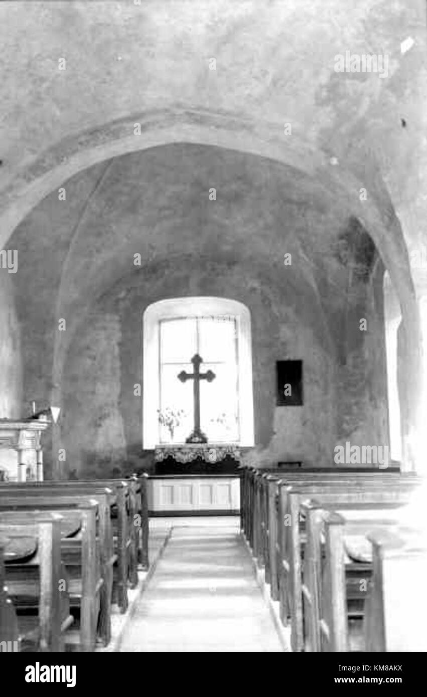 Hidinge gamla kyrka is an old church in Sweden, known for its medieval ...