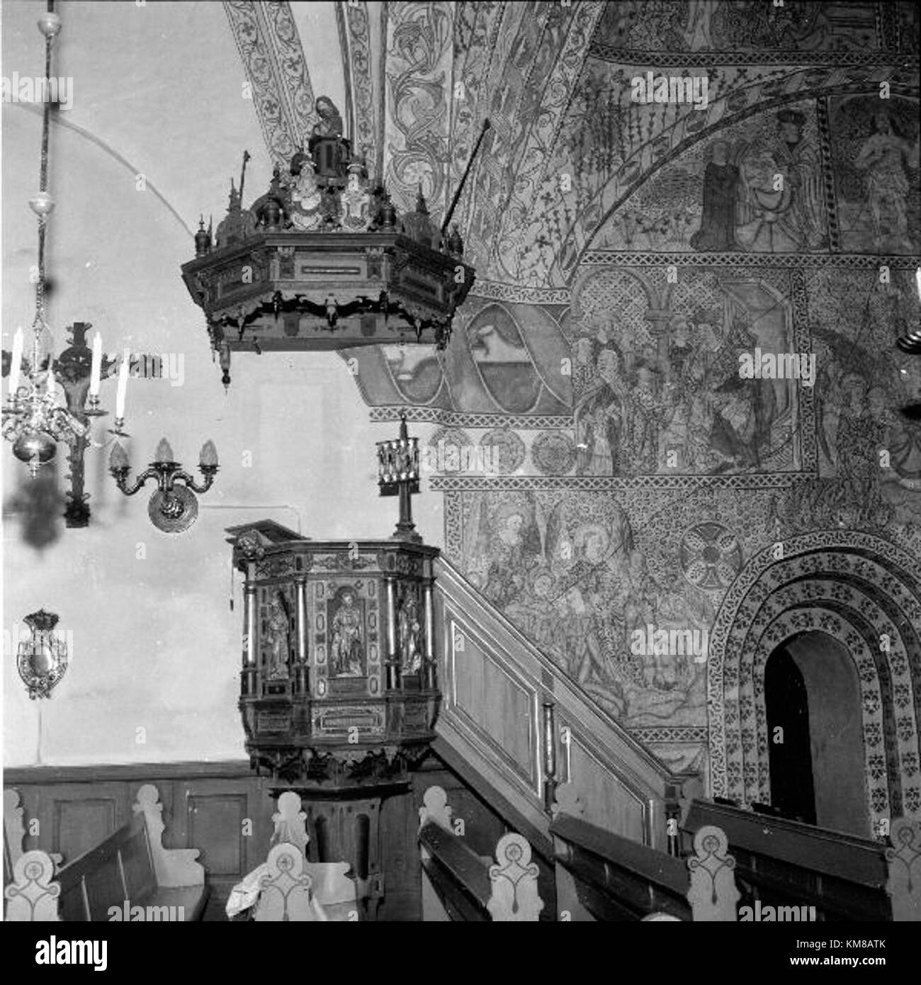 Rimbo Church, located in Sweden, is an example of Swedish church ...