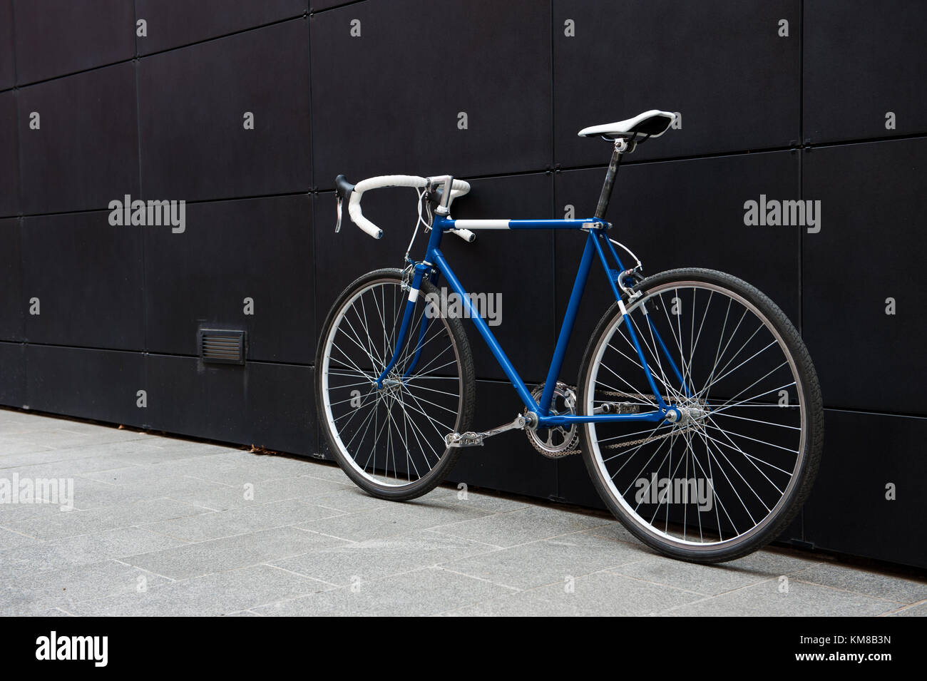 Fixie Bikes Black And Blue