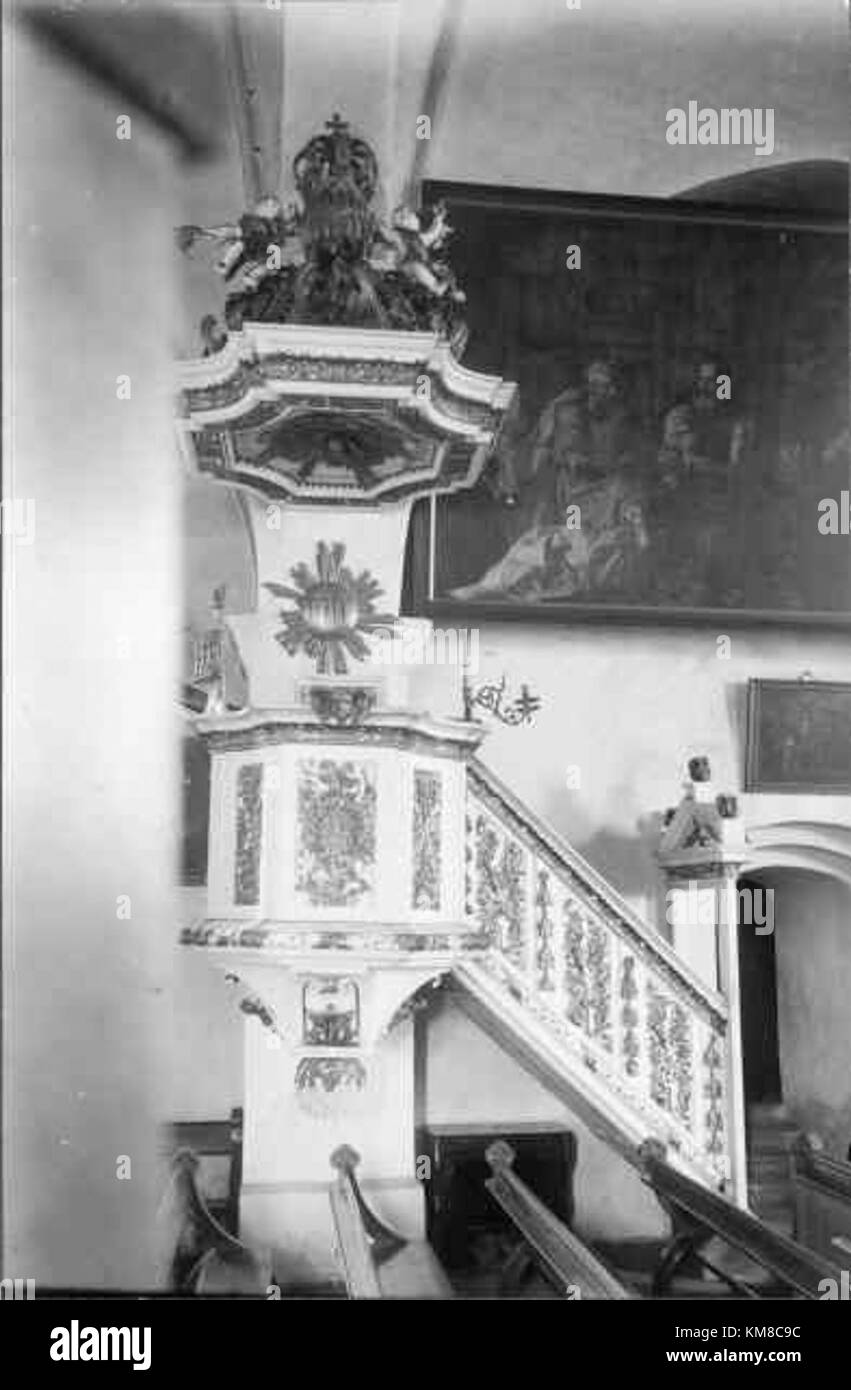 Mariefred Church, located in Södermanland County, Sweden, is a medieval ...