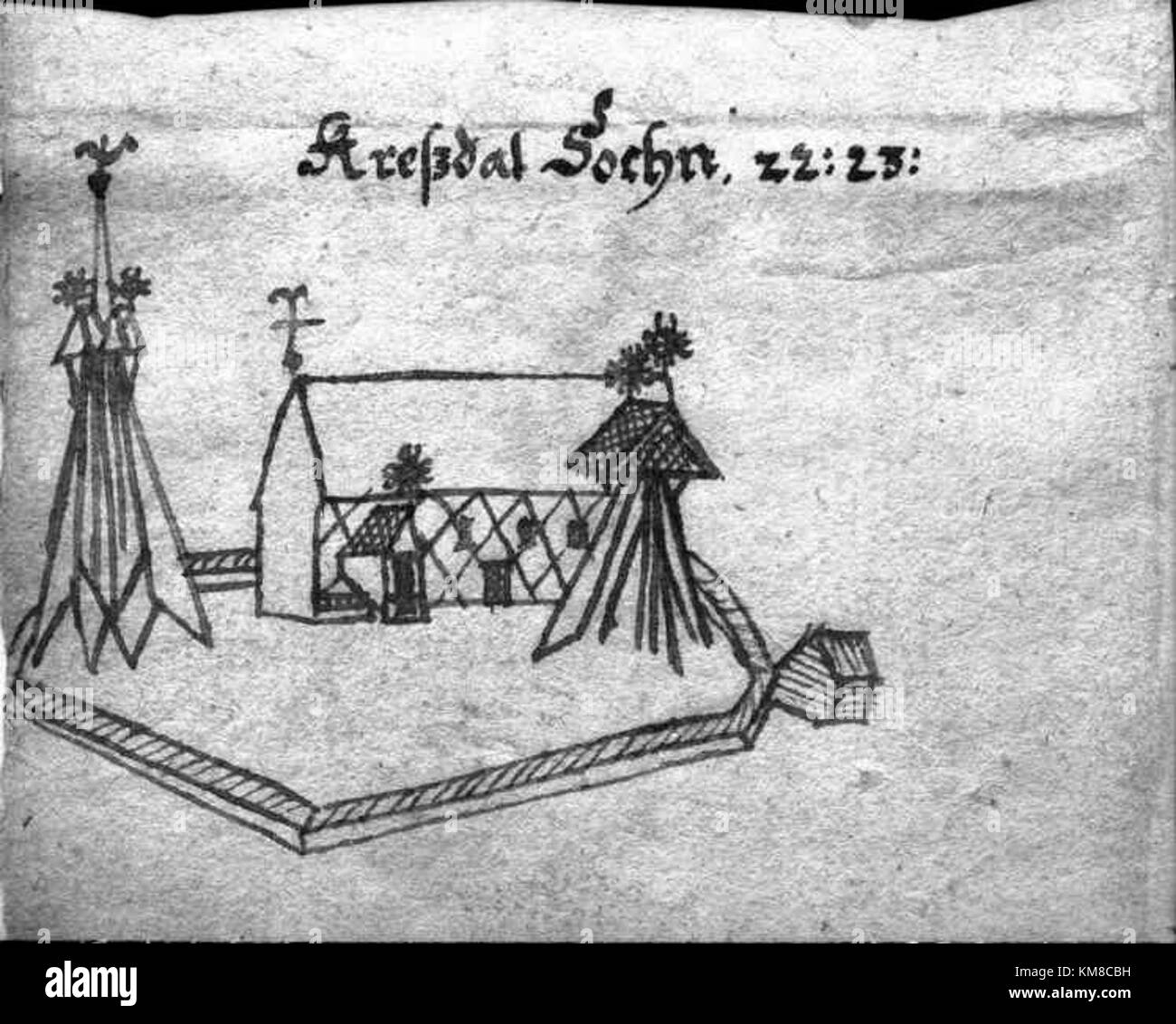 Kristdala Church, located in Sweden, is known for its historical and ...